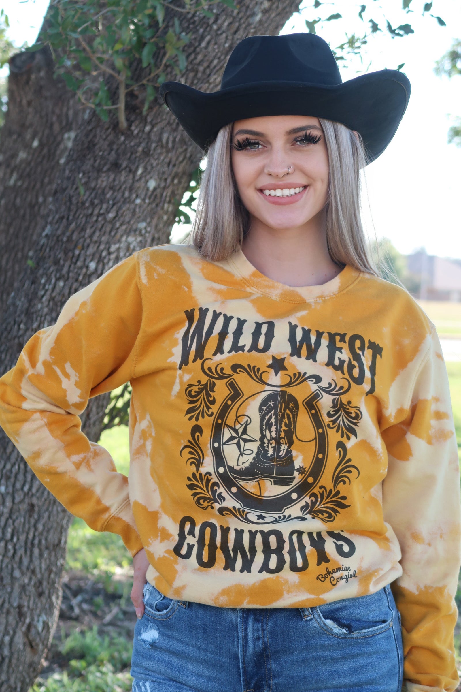 Wild West Cowboys Sweatshirt – Bohemian Cowgirl